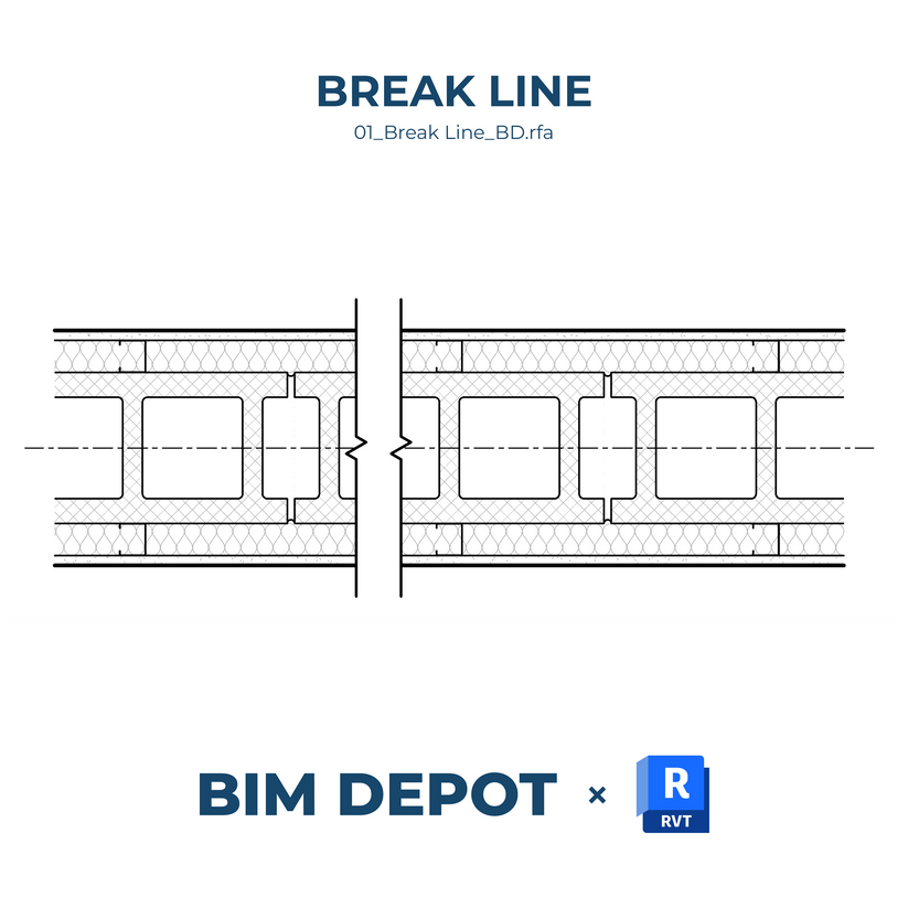 Break Line - Revit Detail Component Family – BIM Depot