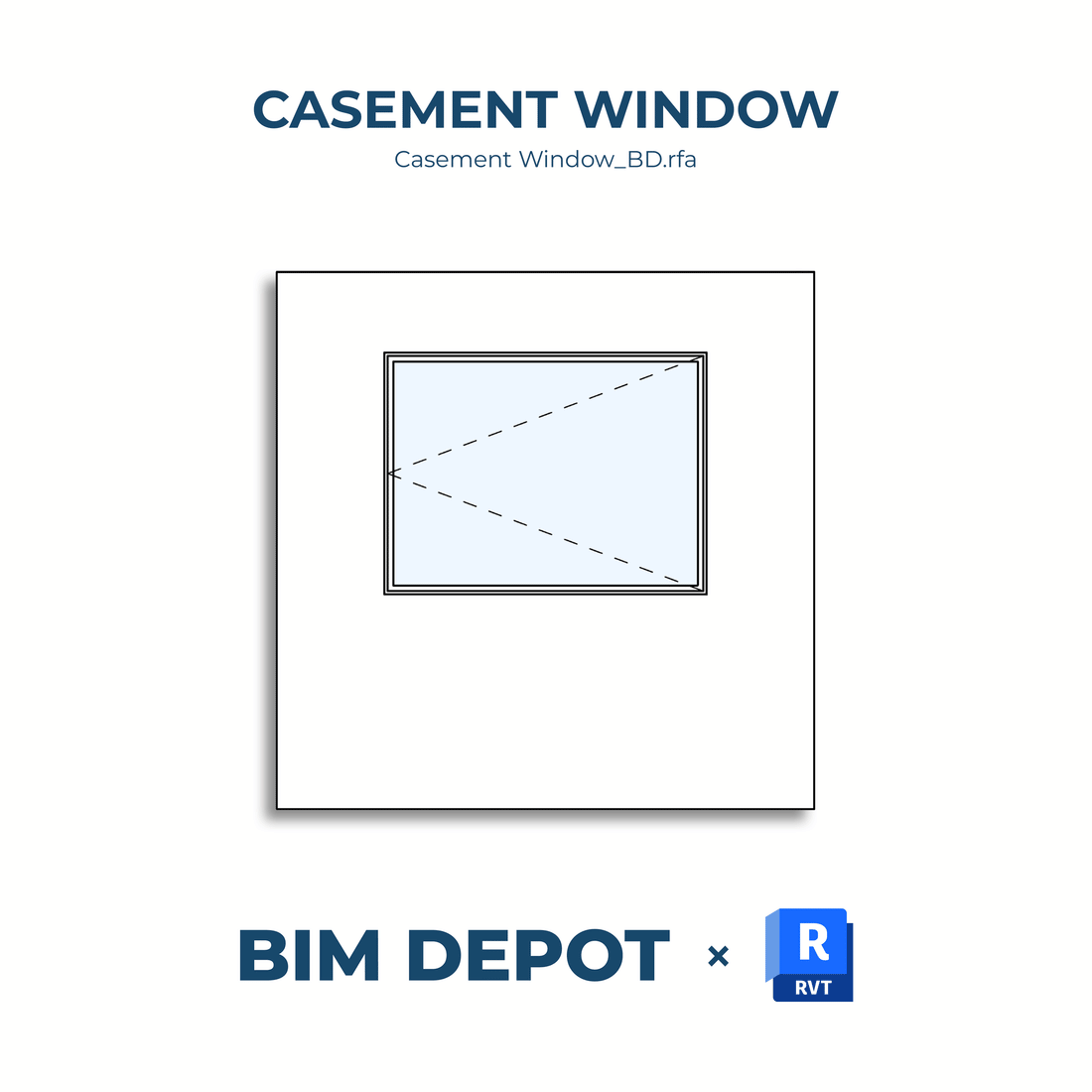 Single Casement Window - Revit Window Family – BIM Depot