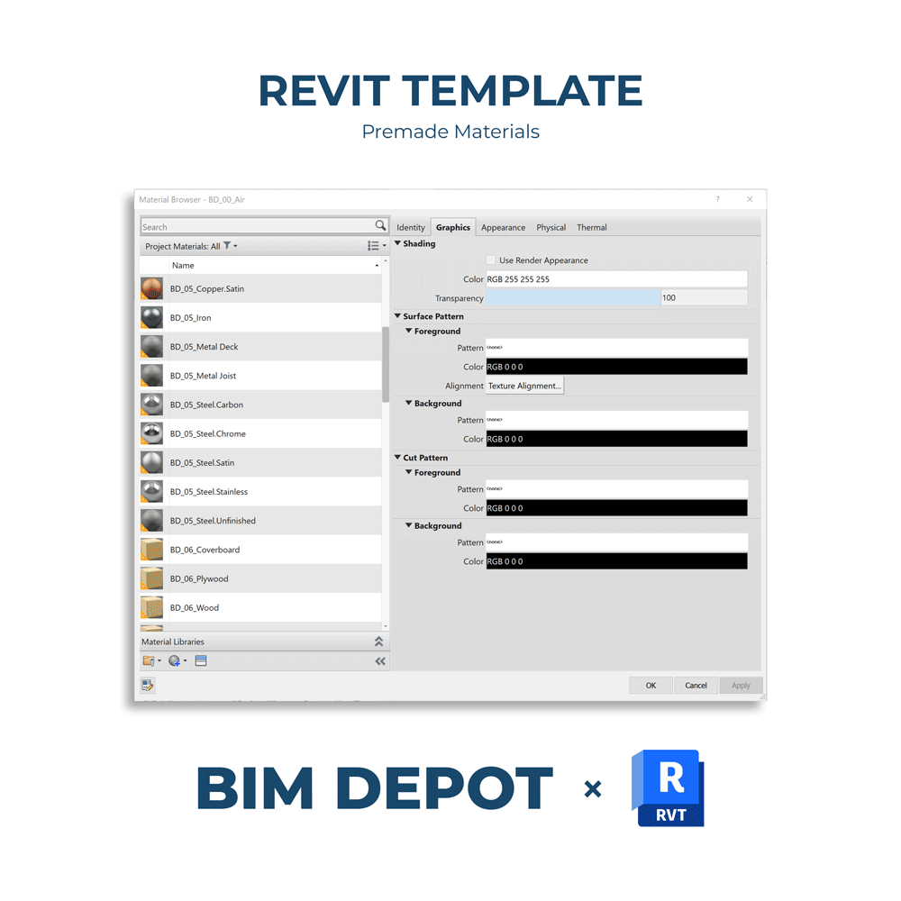 BIM Depot Revit Project Template - Design Faster, Smarter