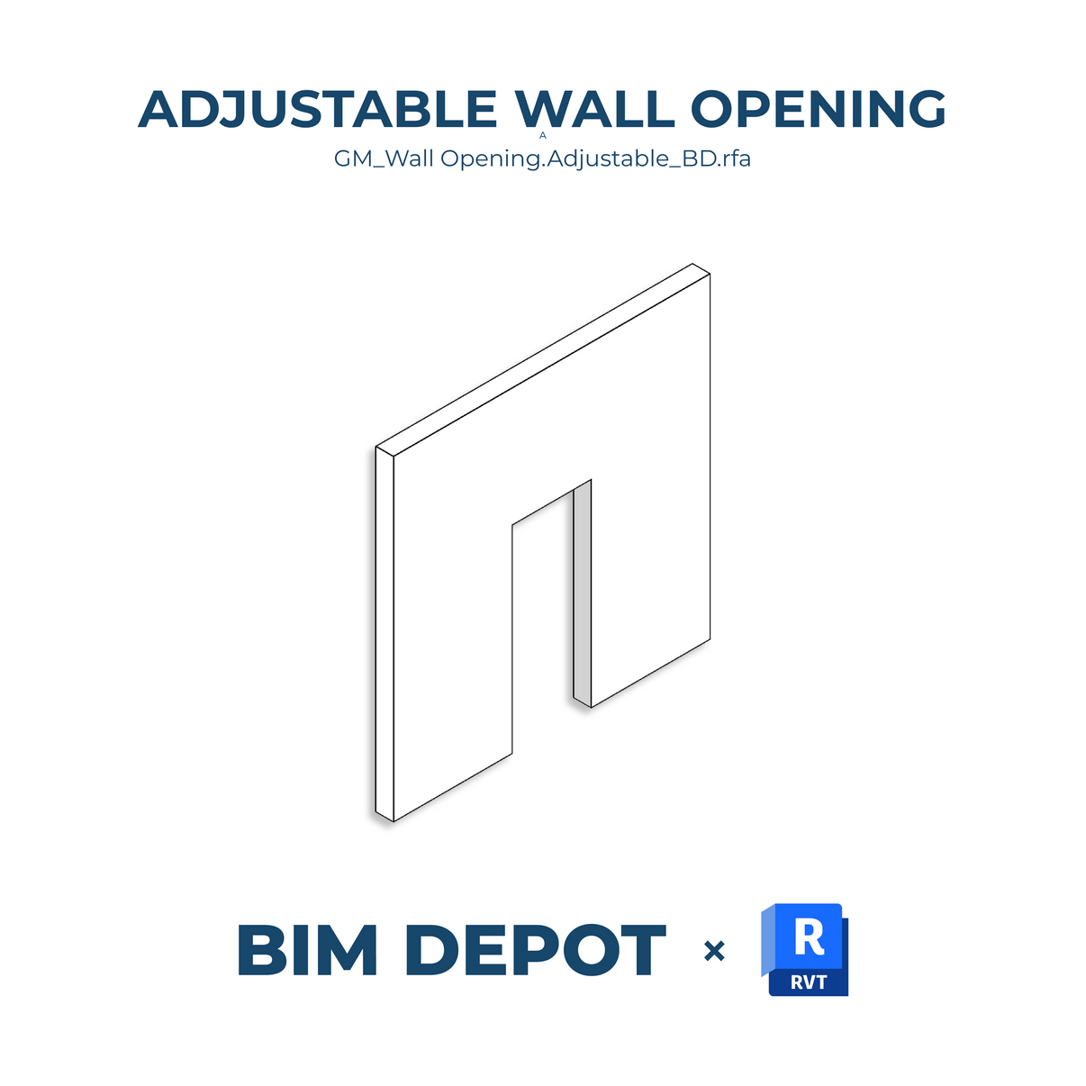 Wall Opening Revit Family Collection - BIM Depot